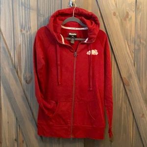 Roots Tops | Roots Canada Bright Red White Pullover Hoodie | Poshmark